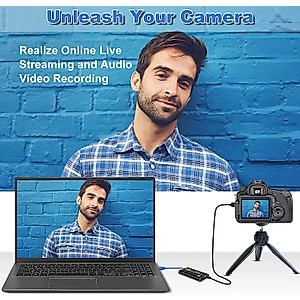 IPXOZO Audio Video Capture Card, USB 3.0 HD 1080P Capture Adapter Directly to Computer for Gaming, Streaming, Teaching, Video Conference or Live Broadcasting, Supports PC, Phone, PS4, Xbox