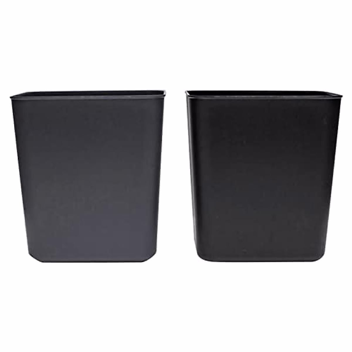 CHICIRIS Slim Trash Can, 8L Plastic Garbage Bin Rectangle Trash Bin for Kitchen Bathroom Bedroom, 10.8 x 7.9 x 11.8in (Gray)