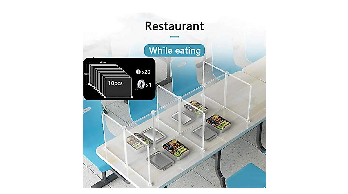 Classroom Desk Dividers - Durable Clear Desk Partitions for Schools ...