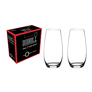 Riedel O Wine Crystal Glass Tumbler,Champagne, Set of 2