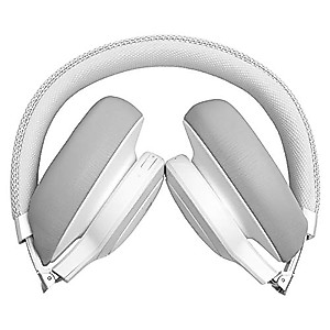 JBL Live 650 BT NC, Around-Ear Wireless Headphone with Noise Cancellation - White