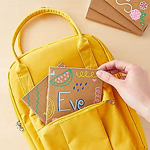 48 Pack Mini Blank Notebooks Bulk, Unlined Kraft Paper Sketchbook Journals for Kids, Students, Drawing, Writing (4.3 x 5.6 In, 24 Sheets Each)