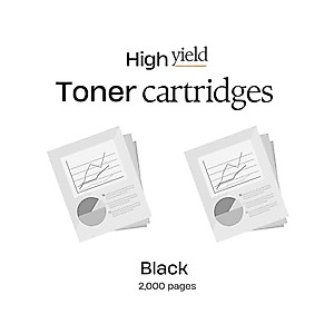 Do it Wiser Remanufactured Toner Cartridge Replacement for Xerox WorkCentre 6027 6025 Phaser 6022 6020 - 106R02759 (Black 2,000 Pages)