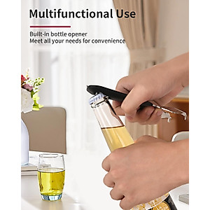 CYDW Mason Jar Opener Tool with Soft Touch Handle, No Lid Dents or Damage, Can Opener Manual Multi-Purpose, Easy Twist Manual Handheld Top Remover, Canning Supplies, Bottle Opener, Made for Lifetime