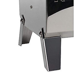 Kuuma Premium Stainless Steel Mountable Gas Grill w/Regulator by Camco -Compact Portable Size Perfect for Boats, Tailgating and More - Stow N Go 125" (58140)