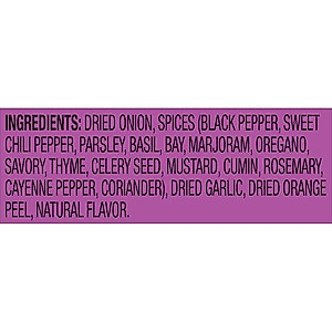 Dash Salt-Free Seasoning Blend, Onion & Herb, 2.5 Ounce