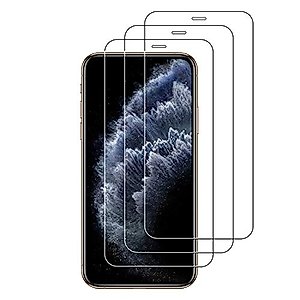 ToneGod iPhone Xs Max Screen Protector, iPhone 11 Pro Max Screen Protector [3 Pack, 6.5"] 9H Hardness Tempered Glass Screen Protector for iPhone Xs Max/ 11 Pro Max, Case Friendly, Anti-Scratch