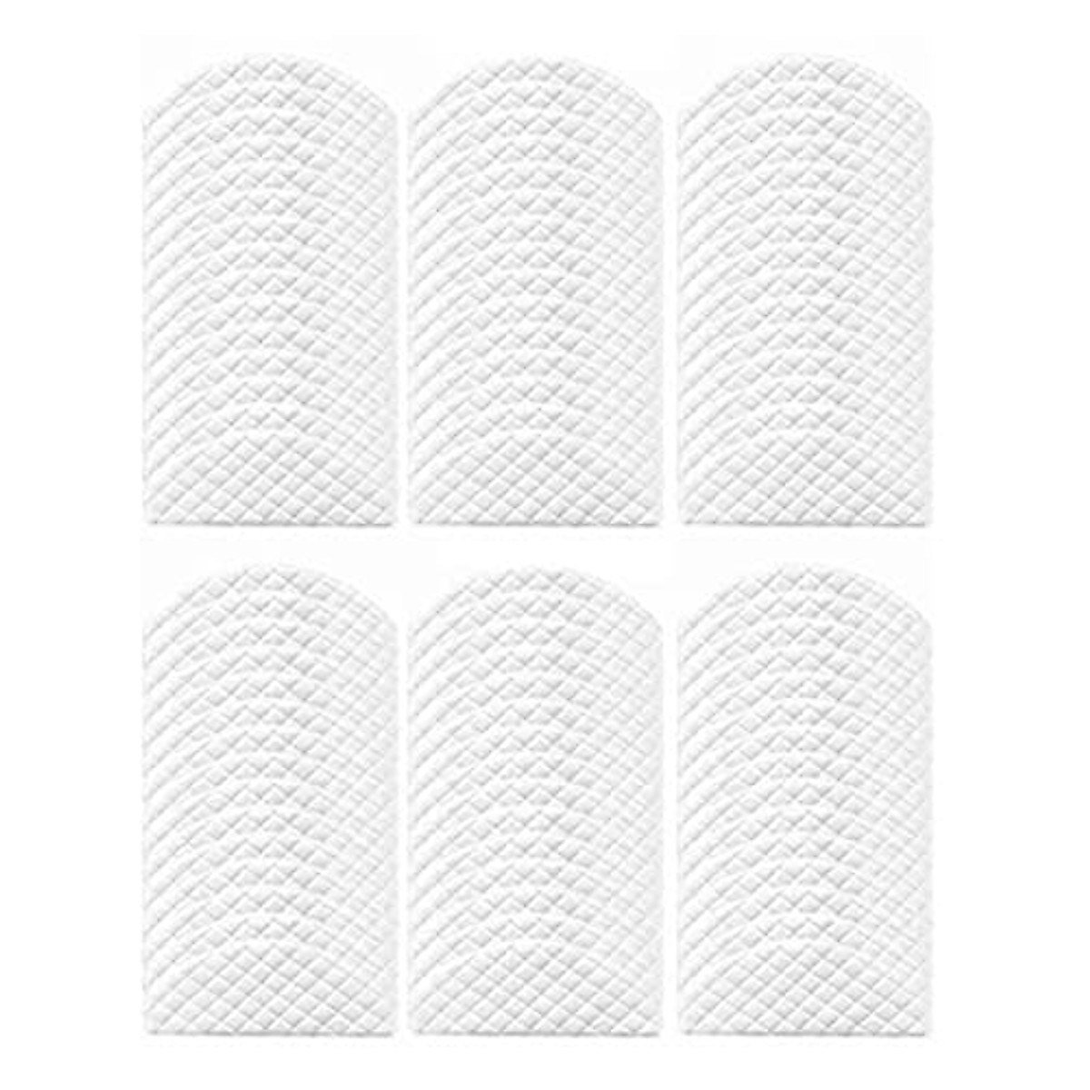 LIY 90 Pcs Disposable Rags Compatible with Ecovacs Deebot Ozmo T8 Vacuum Cleaner Mop Cloths Mopping Pads Spare Parts (Color : White)