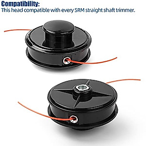 21560070 Trimmer Head for Echo Weed Eater Trimmers All SRM Series SRM210, SRM225, SRM230, SRM235, SRM260, SRM265, All Straight Shaft Trimmers