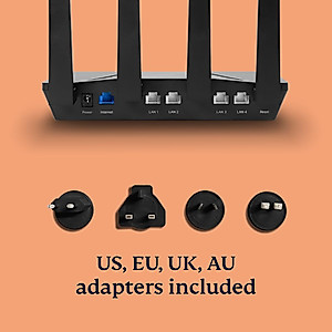 ExpressVPN Aircove | Wi-Fi 6 VPN Router for Home | Protect Unlimited Devices | Free 30-Day ExpressVPN Trial | International Version