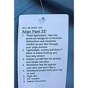 Lululemon Align Pant 25" - AQCG (Aquatic Green) (12)