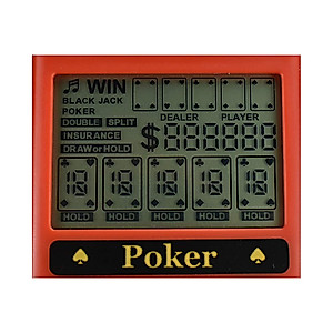 Electronic Poker Game Handheld 7 in 1