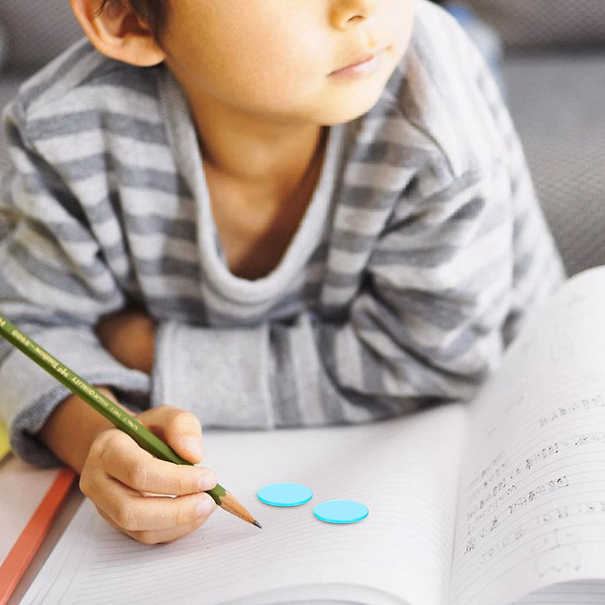 Gadpiparty 20pcs Toys Toy for Kids Magnetic Playset Kids Playset Magnetic Chips Transparent Counters Kidcraft Playset Bingo Chips Bingo Supplies Bingo Markers Toy Set Accessories Child Round