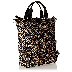 Baggallini Womens Tote All Set 3-in-1 Backpack, Wild Cheetah, One Size US