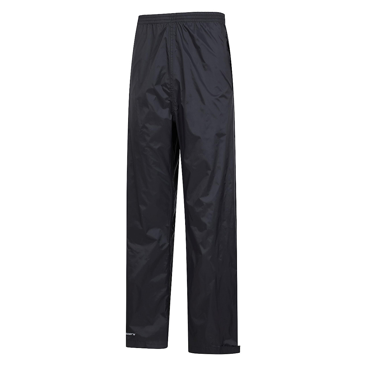 Mountain Warehouse Pakka Mens Waterproof Rain Over Pants - Breathable Black Large