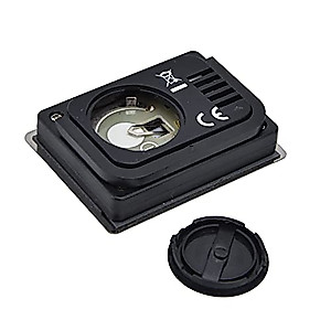 LCD Electronic Thermometer Hygrometer, Clear Display, Wide Application for Cigar Box, Storage Cabinet, Wardrobe, Embedded Design with Temperature and Humidity Measurement Accuracy