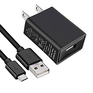 Charger Compatible for Jitterbug Smart3, Jitterbug Flip2 New Lively Smartphone Cell Phone Wall Charger with 5FT USB-C Cable [UL Listed]
