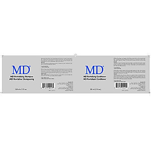 MD Revitalizing Shampoo for Men & Women – Sulphate-Free Hair Thinning Shampoo with Aloe Vera, Chamomile – Hair Loss, Regrowth Anti Thinning Shampoo for All Hair Types