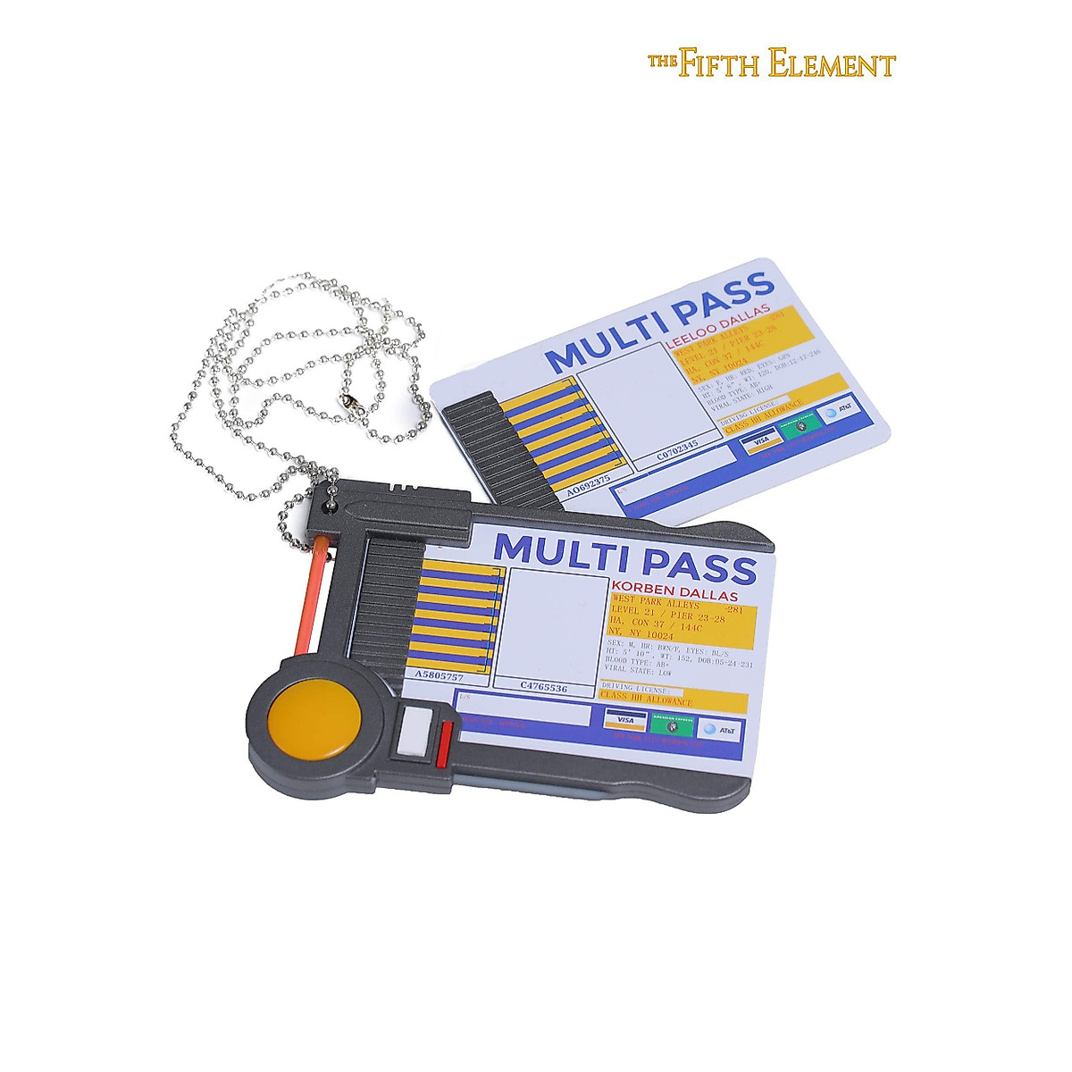 Fun Costumes Fifth Element Multipass Accessory Standard