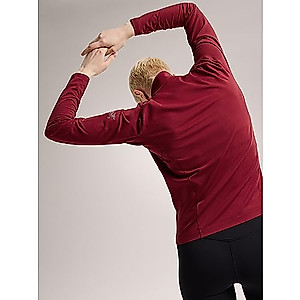 Arc'teryx Rho Zip Neck Women's | Versatile Lightweight Base Layer | Bordeaux, X-Small