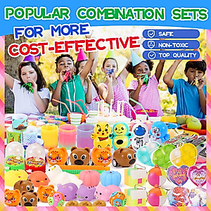 70 Pcs Party Favors for Kids 3-5 4-8 8-12 Treasure Chest Carnival Prizes Box Toys for Classroom, Pinata Filler Goodie Bag Stuffers for Birthday Party, Bulk Small Fidget Toys Pack for Boys Girls