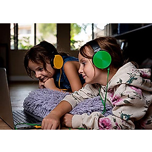 Eduvy Bulk Headphones for Classroom, Pack of 24 Wired Head Phones. School Supplies for Teachers Must Haves, Classroom Headphones for Elementary to College Students. School Headphones (Mixed Color Set)