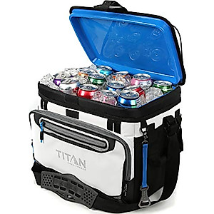 Arctic Zone Titan Deep Freeze 30 Can Zipperless Cooler, White
