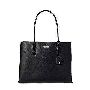 Kate Spade New York Eva Large Leather Tote Shoulder Bag Black