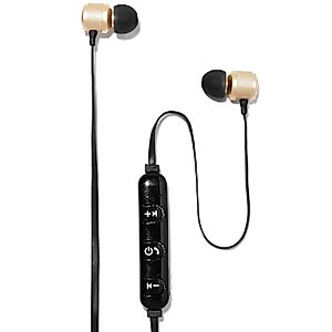 Polaroid Wireless Bluetooth Rose Metallic Earbuds