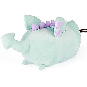 GUND Pusheen Dragonsheen Donut Log Plushed Stuffed Animal Cat, 9.5"
