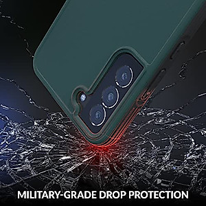 Crave Slim Guard for Galaxy S22+ Case, Shockproof Case for Samsung Galaxy S22+, S22 Plus (6.6 inch) - Forest Green