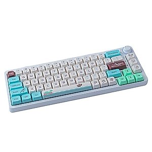 Sunzit PBT Keycaps XDA Profile 147 Keys Animal Forest Keycaps Dye-Sublimation with 7U Spacebar for Cherry MX Switches Mac Windows PC Mechanical Keyboards