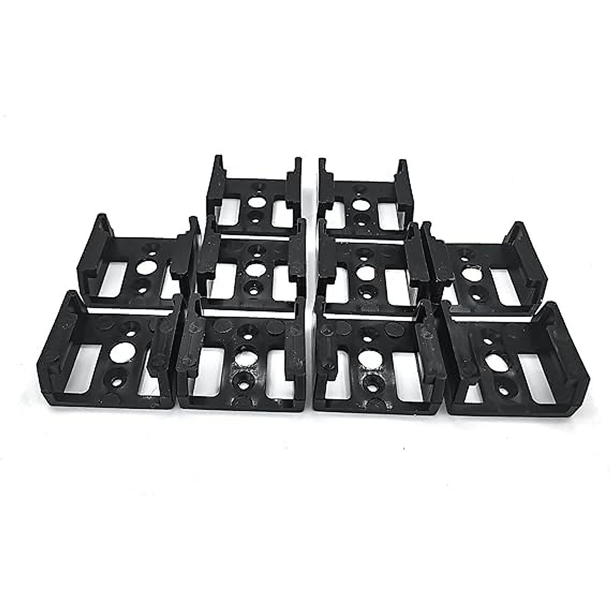 (10 Pack) Locking Battery Holder for Milwaukee M18 Batteries - Wall Mount - Commander Tools