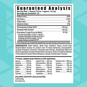 YOUNGEVITY Arthrydex Complete Nutritional Supplement | Vitamins Amino Acids Enzymes | Pets Healthy Bones & Joints -1 lb Canister