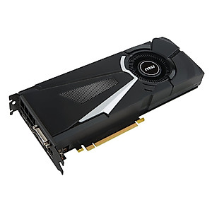 MSI Gaming GeForce GTX 1080 8GB GDDR5X SLI DirectX 12 VR Ready Graphics Card (GTX 1080 AERO 8G OC)