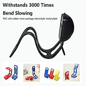 Multifunctional Book Light, GIANTRIO Flexible LED Bookmark Light for Reading in Bed, Book Light, Phone Stand, Bookmark, Pen Holder.Unique Gift for Readers & Kids, Black