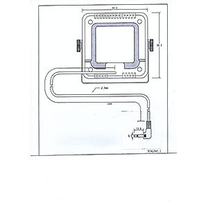 Anteenna TW-06-L Type CB EXTENAL Speaker for Mobile Transceiver (Ham Radio/CB Radio) with Swivel Bracket 5W 1.8M Cable with 3.5mm Mono L Type Plug
