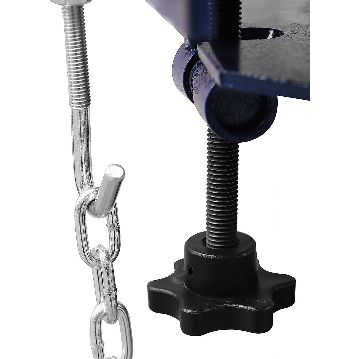 TCE ATR4053U Torin Hydraulic Garage/Shop Telescoping Transmission Floor Jack: 1/2 Ton (1,000 lb) Capacity, Blue