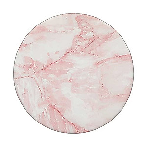 Pink Marble Pop Socket for Phone PopSockets Marble Pink PopSockets Swappable PopGrip