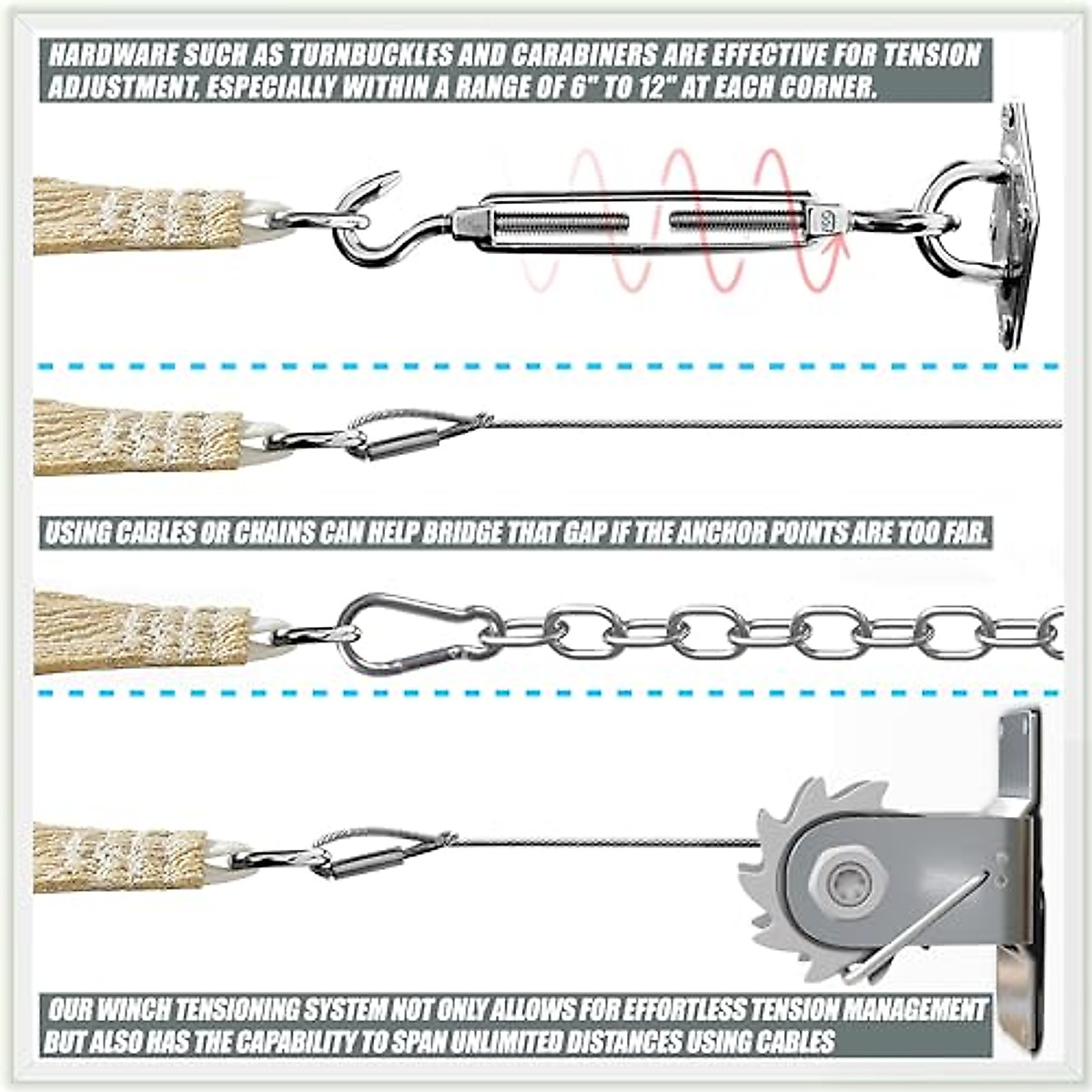 Amgo 16' x 16' Brown Square Sun Shade Sail Canopy Awning UPF50+ AGTAPS16, 95% UV Blockage, Water & Air Permeable, Commercial and Residential, 3 Years Warranty (We Make Custom Size)