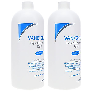 Vanicream Free & Clear Liquid Cleanser Refill 32 oz (Pack of 2)
