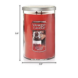 Yankee Candle Kitchen Spice Scented, Classic 22oz Large Tumbler 2-Wick Candle, Over 75 Hours of Burn Time, Ideal as a gift or decorative centerpiece
