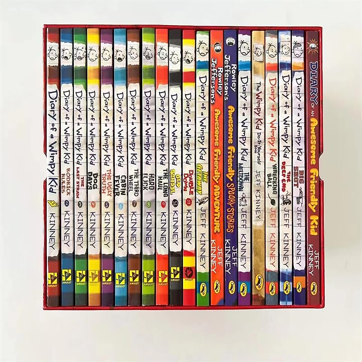 Diary Adventure|Journal of a Wimpy Kid Paperback Box Set (Books 1-22)