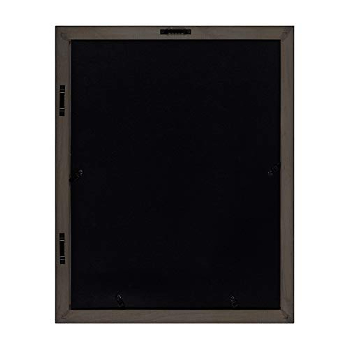 Kate and Laurel Bordeaux Farmhouse Gallery Floating Shelf and Wall Frame Kit, Set of 8, Multiple Finishes, Assorted Size Frames and Two Display Shelves