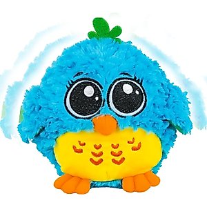 Baby Toys 6-12 Months & Up - 'Mr. Blue' Dancing & Singing Bird - Sound & Touch Activated Musical Toy for Boys & Girls - Ideal Gift for Infants, Babies & Toddlers