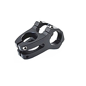 Bike Stem 31.8 × 45mm WAKE Mountain Bike Stem Bicycle Handlebar Stem Suitable for BMX MTB Road Bike (Aluminum Alloy, Adjustable, Black)