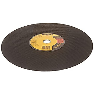 DEWALT 14" Chop Saw Blade, Metal Cut-Off Wheel (DW8001)