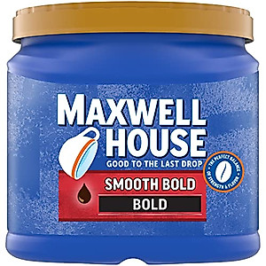 Maxwell House Smooth Bold Roast Ground Coffee (26.7 oz Canister)