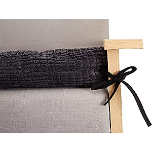 Big Hippo Indoor Outdoor Bench Cushion 29" X 13" X 3",Soft Bench Seat Cushion Fit for Garden Patio Furniture Porch Swing Piano Bay Window with Ties