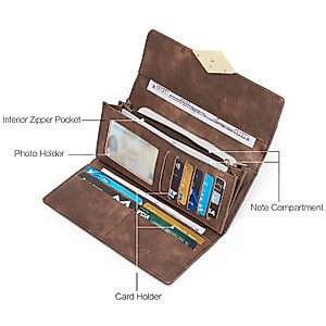 CLUCI Women Backpack Bundle with Women Wallet